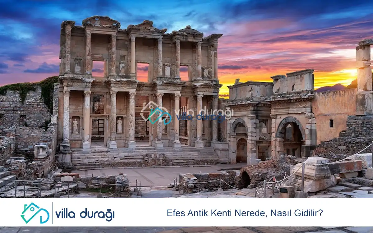Efes Antik Kenti Nerede, Nasıl Gidilir? - Villa Durağı